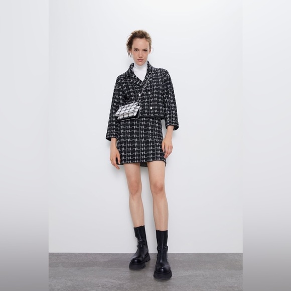 Zara | Sweaters | Zara Metallic Thread Knit Cardigan | Poshmark